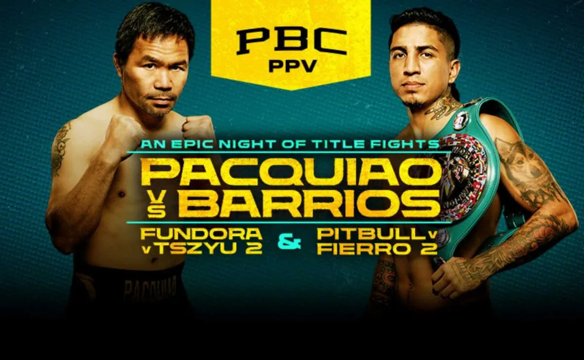 ¿A qué hora y dónde ver Manny Pacquiao vs. Mario Barrios HOY?